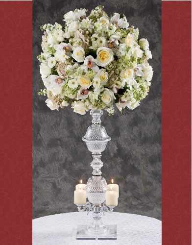 CS -211 RENT 38" High CRYSTAL CANDELABRA with 10" Base / CS 211 - Regal ...